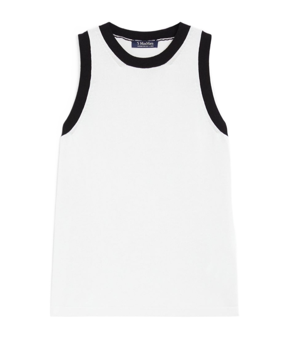 MAX MARA 'S Max Mara Slalom Crewneck Sleeveless Top
